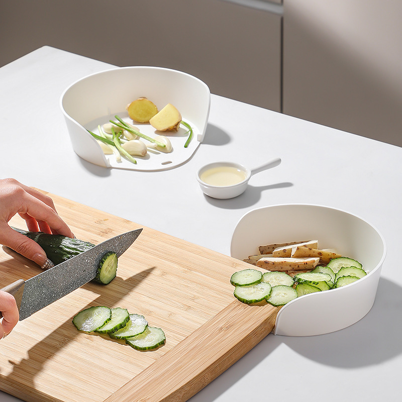 Kitchen Small Department Store Vegetable Board Corner Storage Stir ...