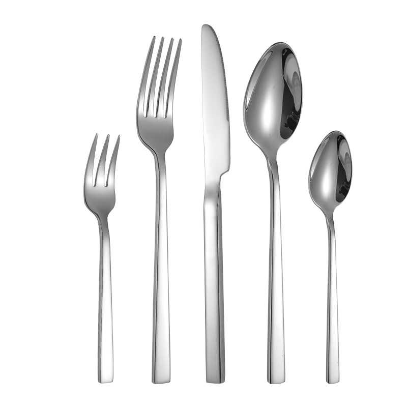 Stainless Steel New Square Thick Handle Hotel Western Style Steak Knife ...